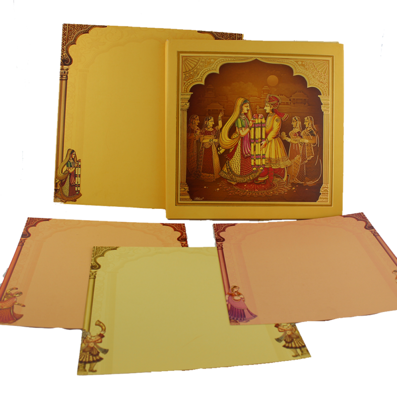 Radha Krishna Theme Cards - Wedding Cards in Ahmedabad | Indian Wedding ...