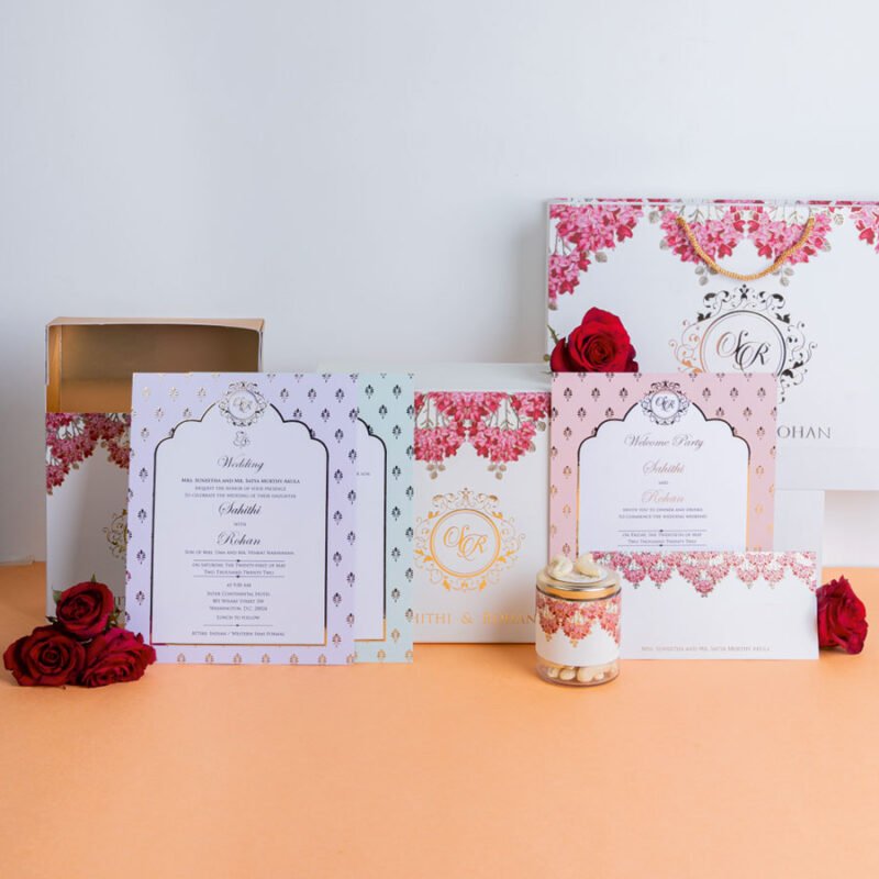 High Gloss Wedding Card - Wedding Cards in Ahmedabad | Indian Wedding Card