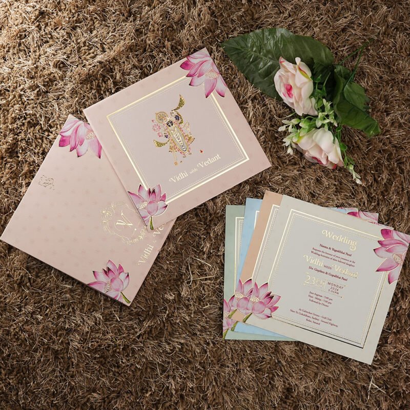 Indian Wedding Card - 20290 | Premium Wedding Invitation Cards